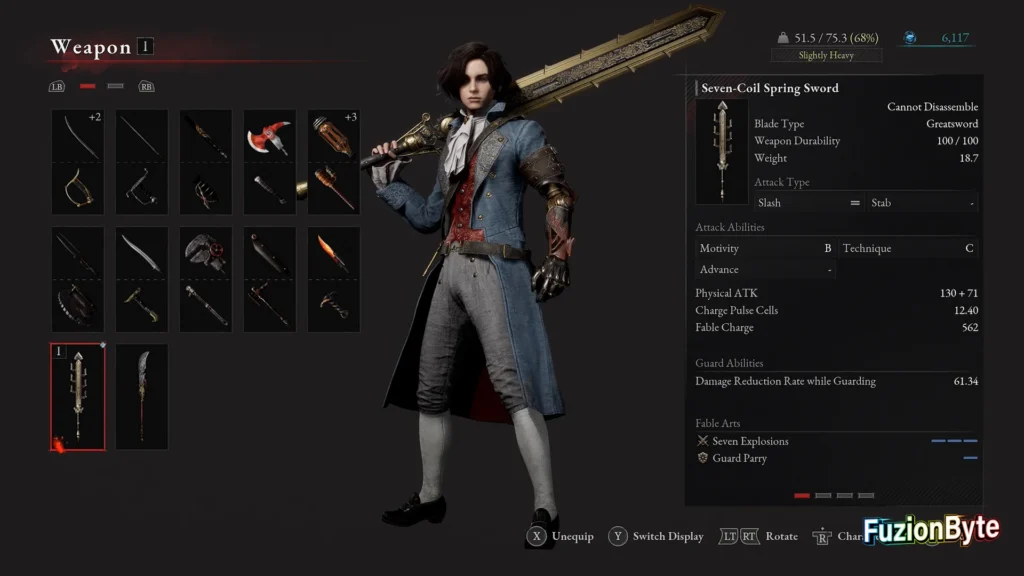 Lies Of P Special Weapon Collector Trophy Guide