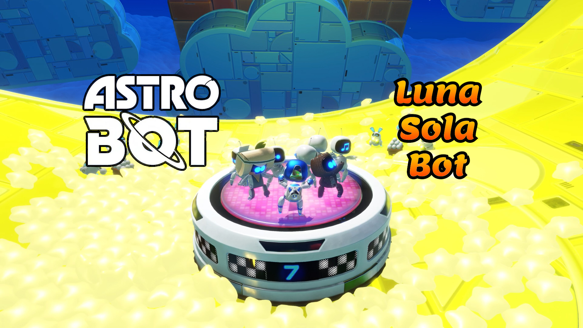 Astro Bot Feather Cluster Luna Sola Bot locations