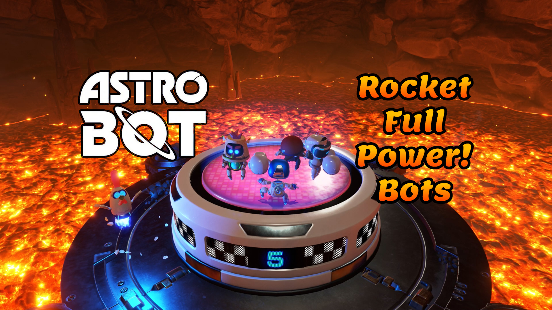 Astro Bot Lost Galaxy Rocket Full Power Bot locations